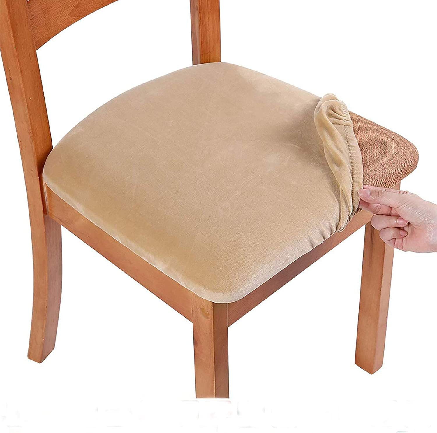 Armless Chair Slipcover, Stretch Jacquard Cross Legged Office Desk ...