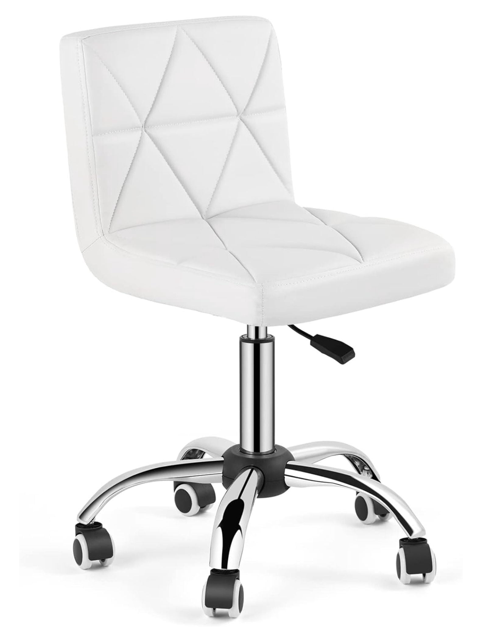 Armless Desk Chair, Low Back Swivel Office Chair, Adjustable Executive ...
