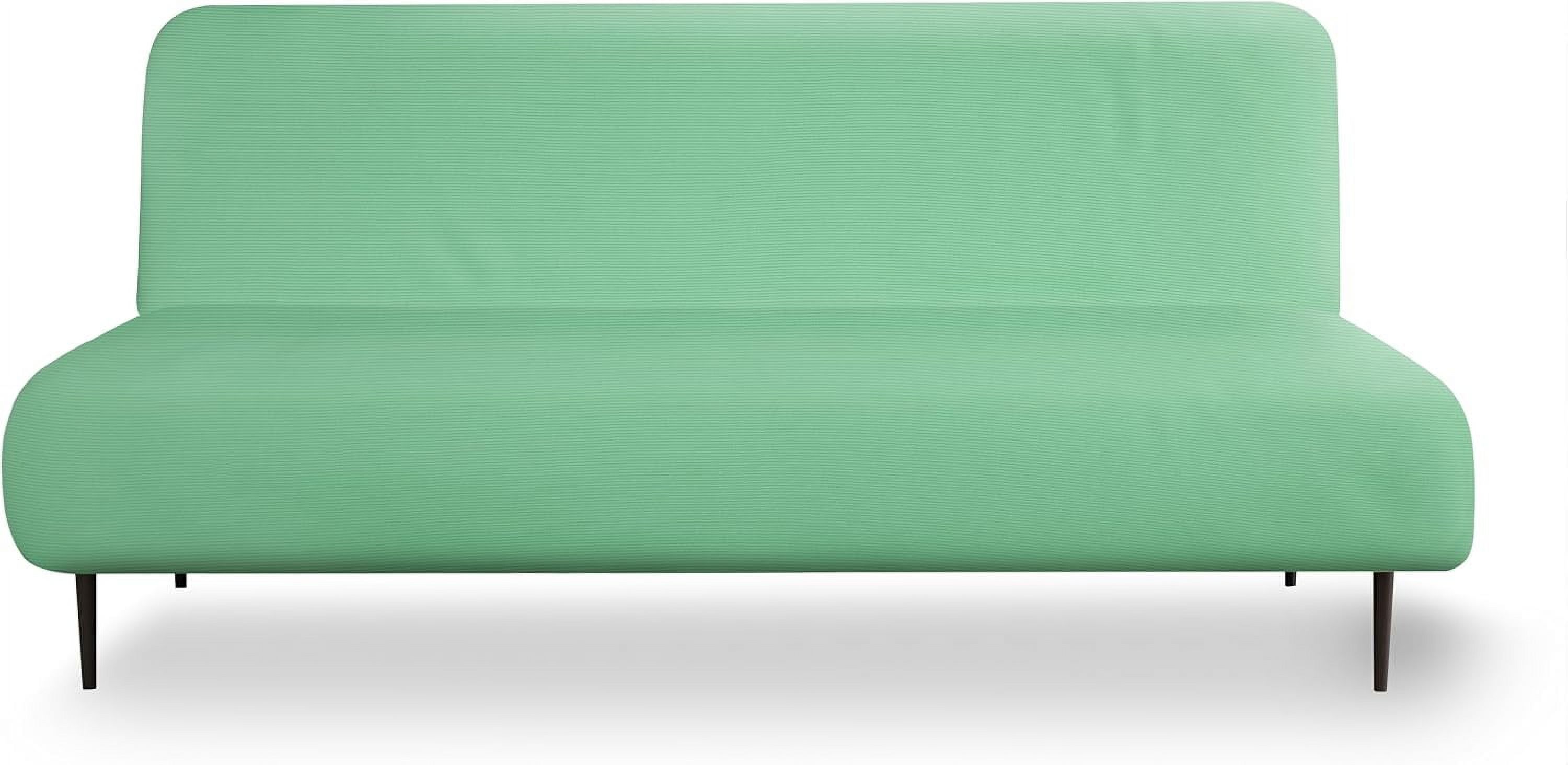 Armless Futon Cover - Easy Stretchable Futon Covers Full Size, Soft ...