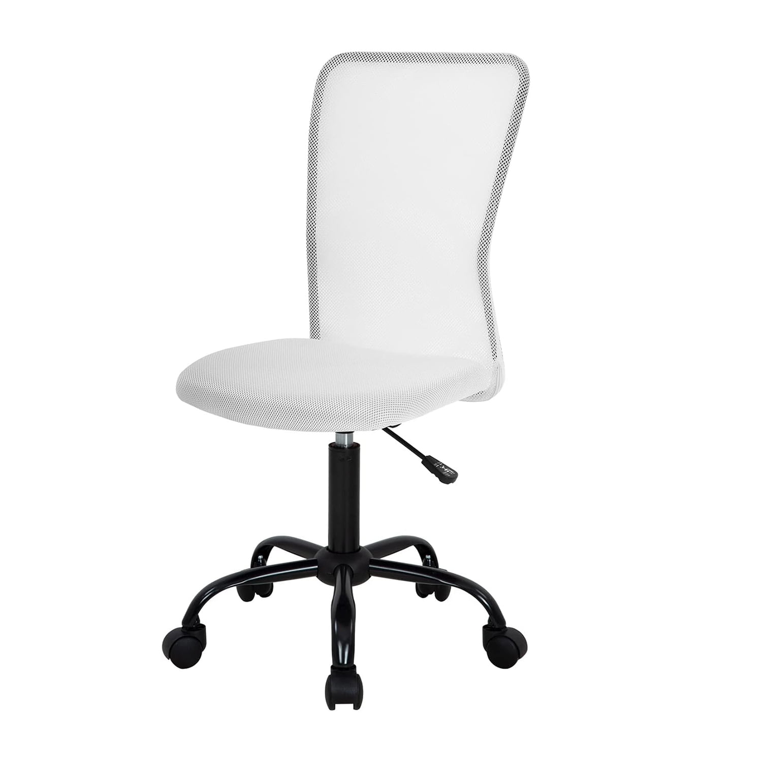 Armless Home Office Chair Mid Back Mesh Desk Chair Computer Chair ...