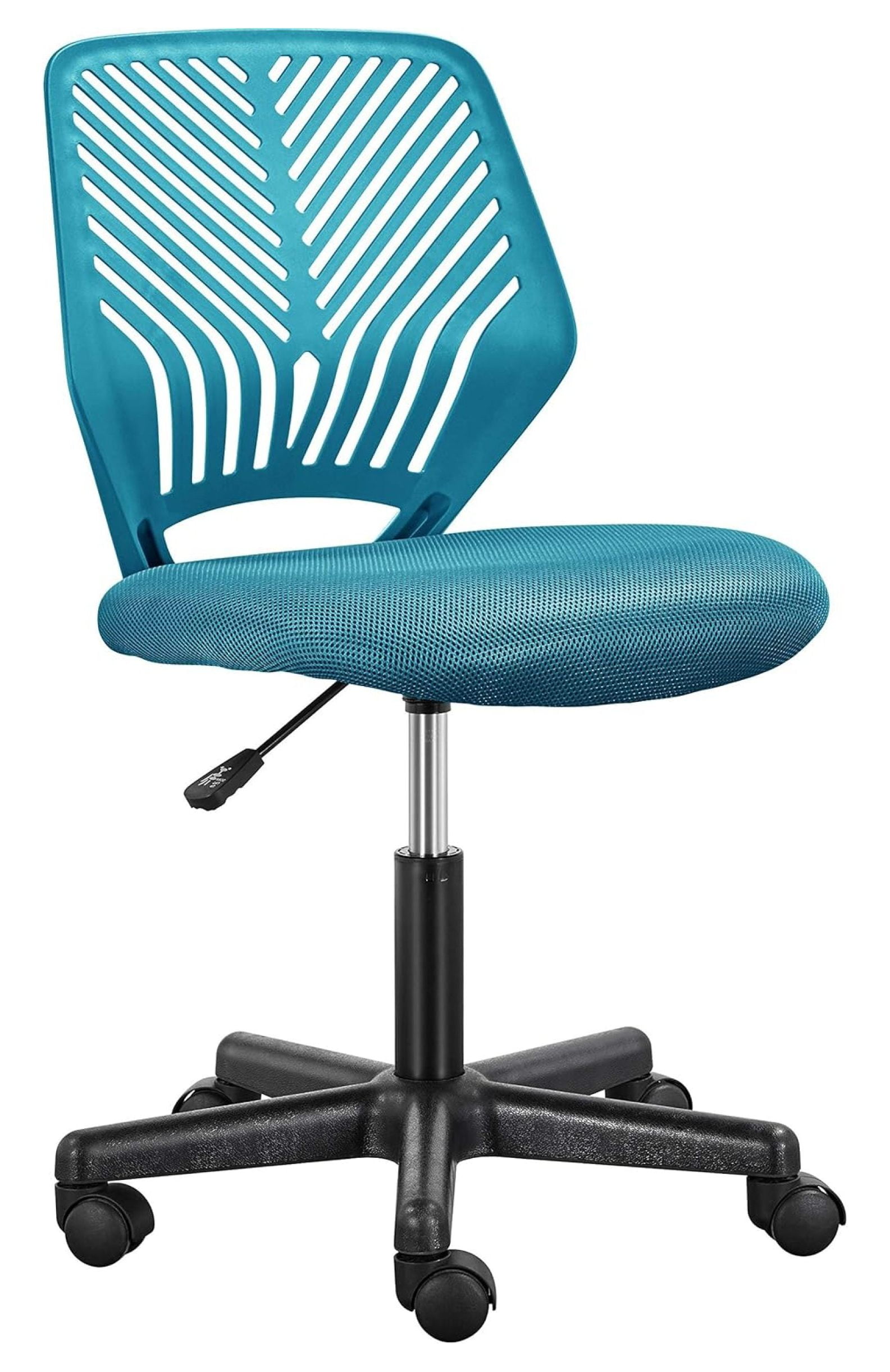Armless Office Chair, Ergonomic Task Chair with Lumbar Support ...
