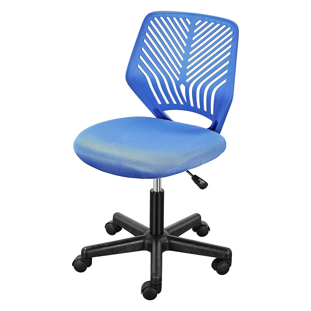 Armless Office Chair, Mesh Ergonomic Small Desk Chair, Adjustable ...