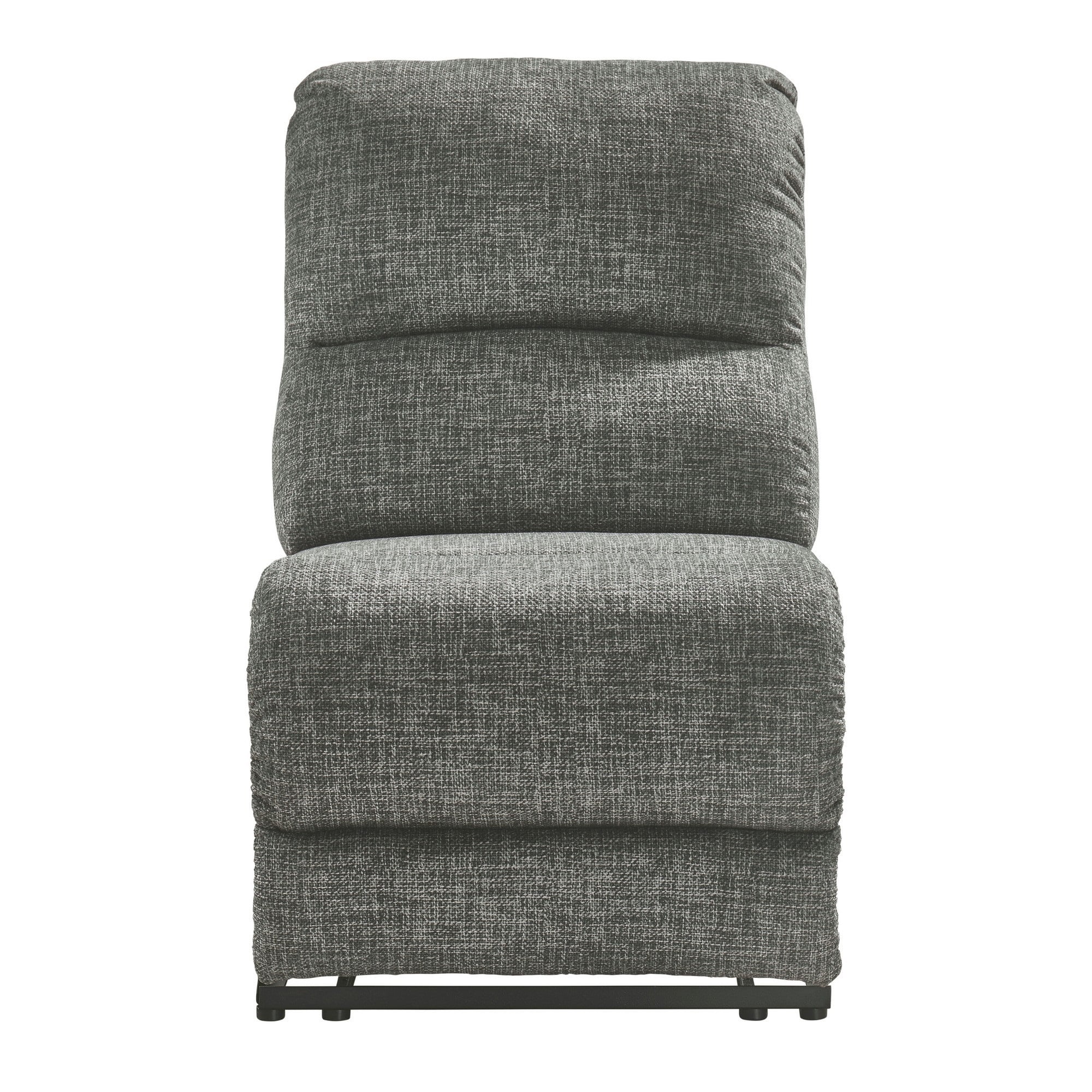 Armless Recliner with Motion Feature, Pewter Gray - Walmart.com