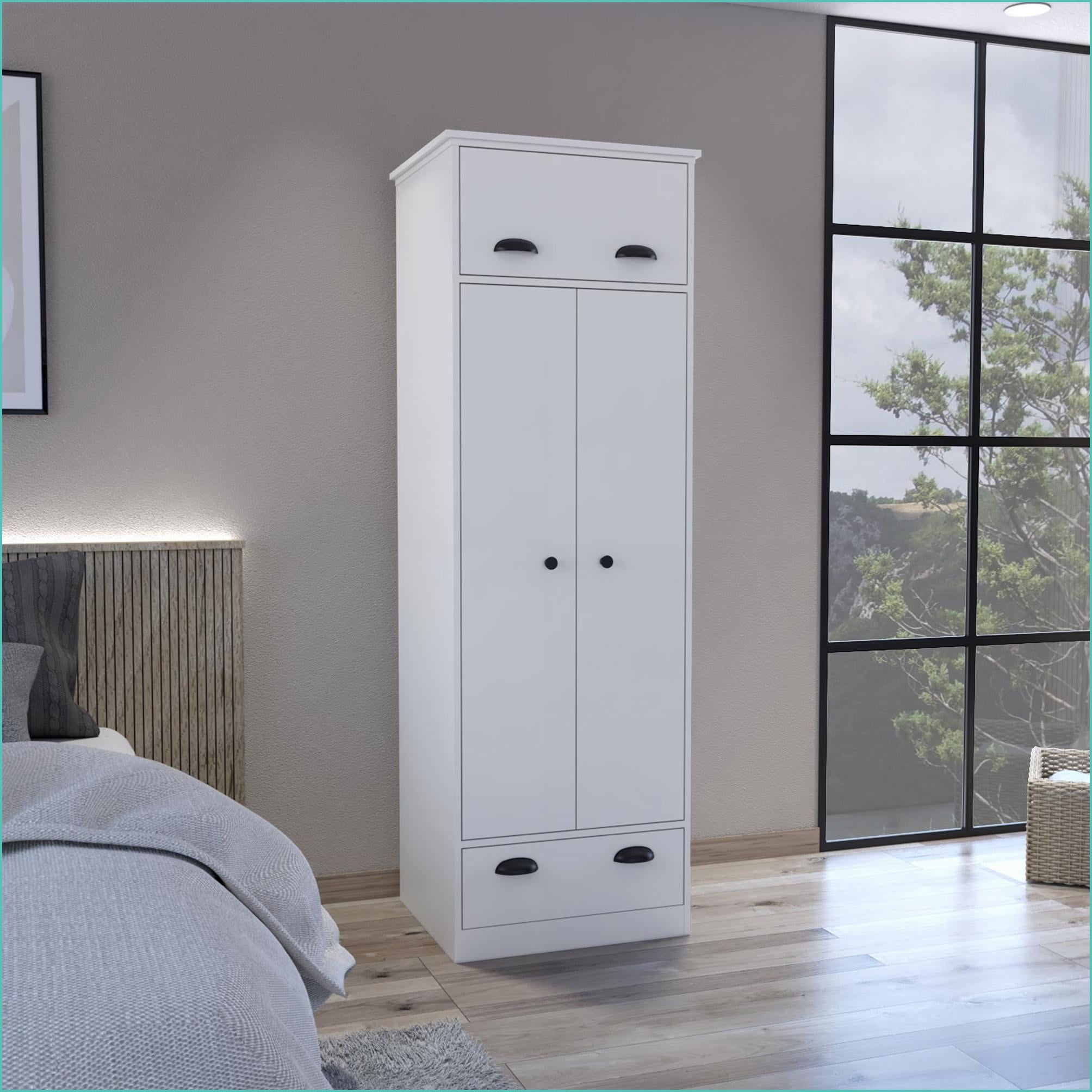 Armoires & Wardrobes: Falkland Armoire with Hinged/Pull-Out Drawers ...