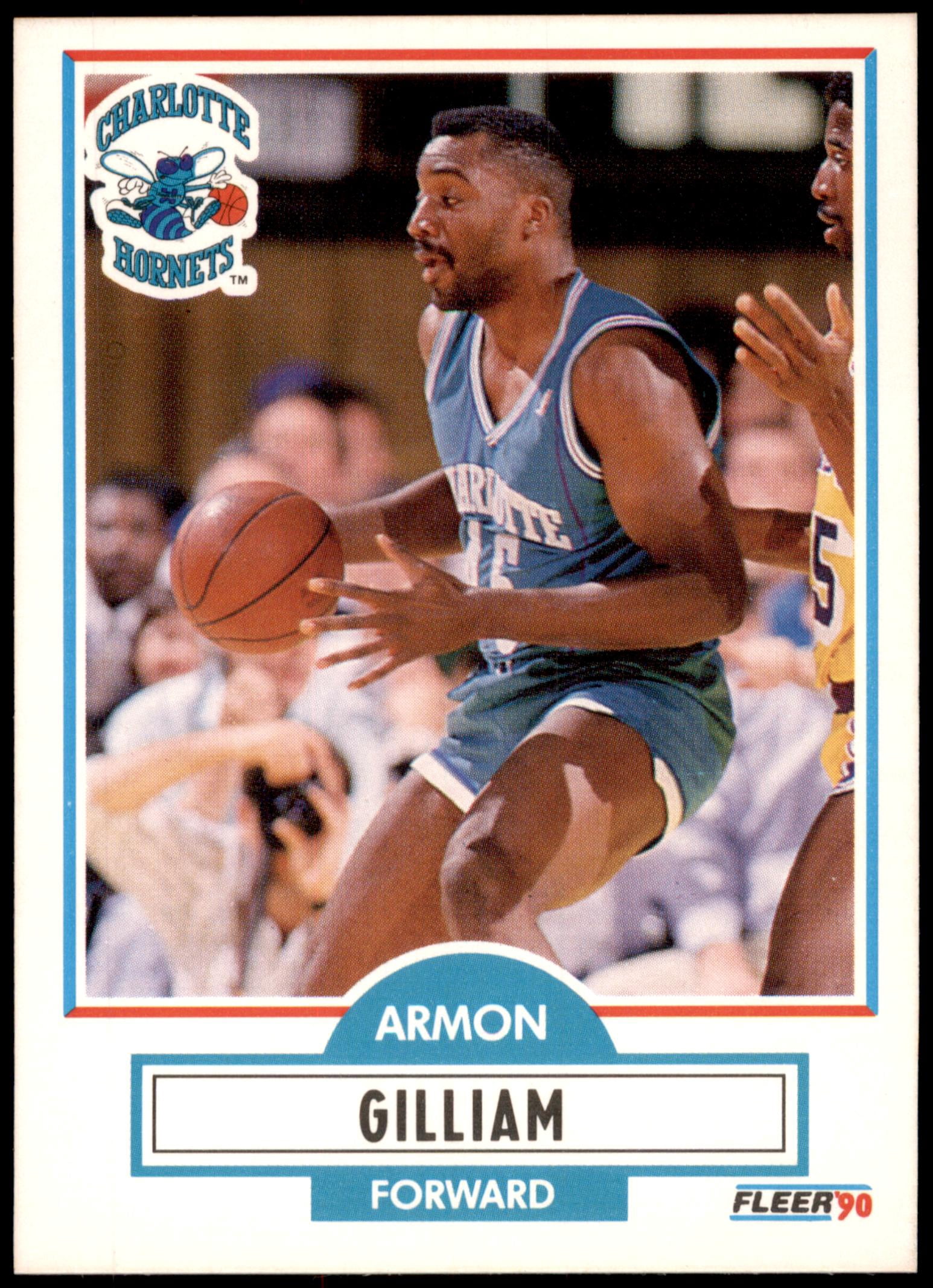 Armon Gilliam #19 1990-91 Fleer - Walmart.com