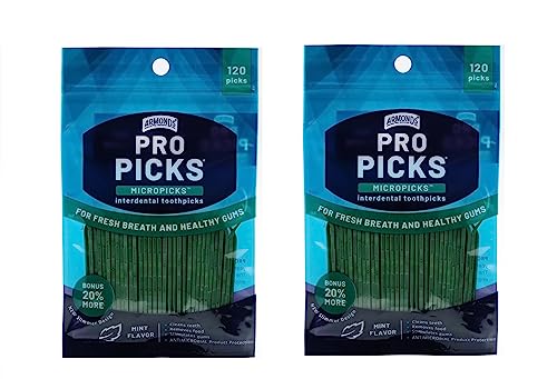 Armonds MicroPicks Plastic Toothpicks, 1 Pouch Bag - Walmart.com