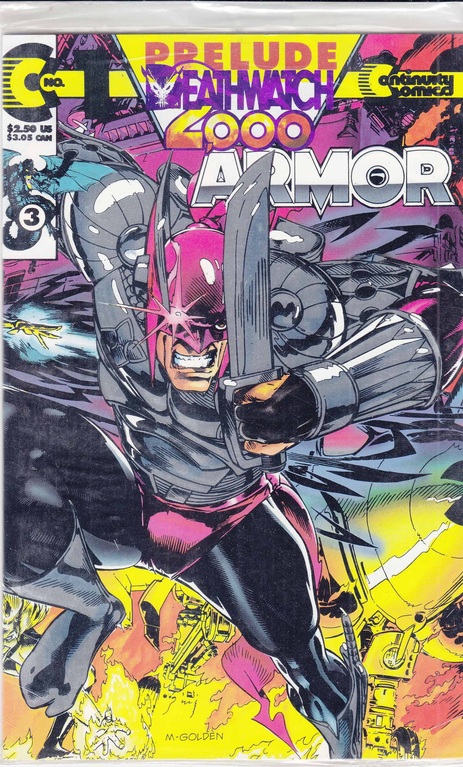 Armor (2nd Series) #1 (in bag) VF ; Continuity Comic Book - Walmart ...