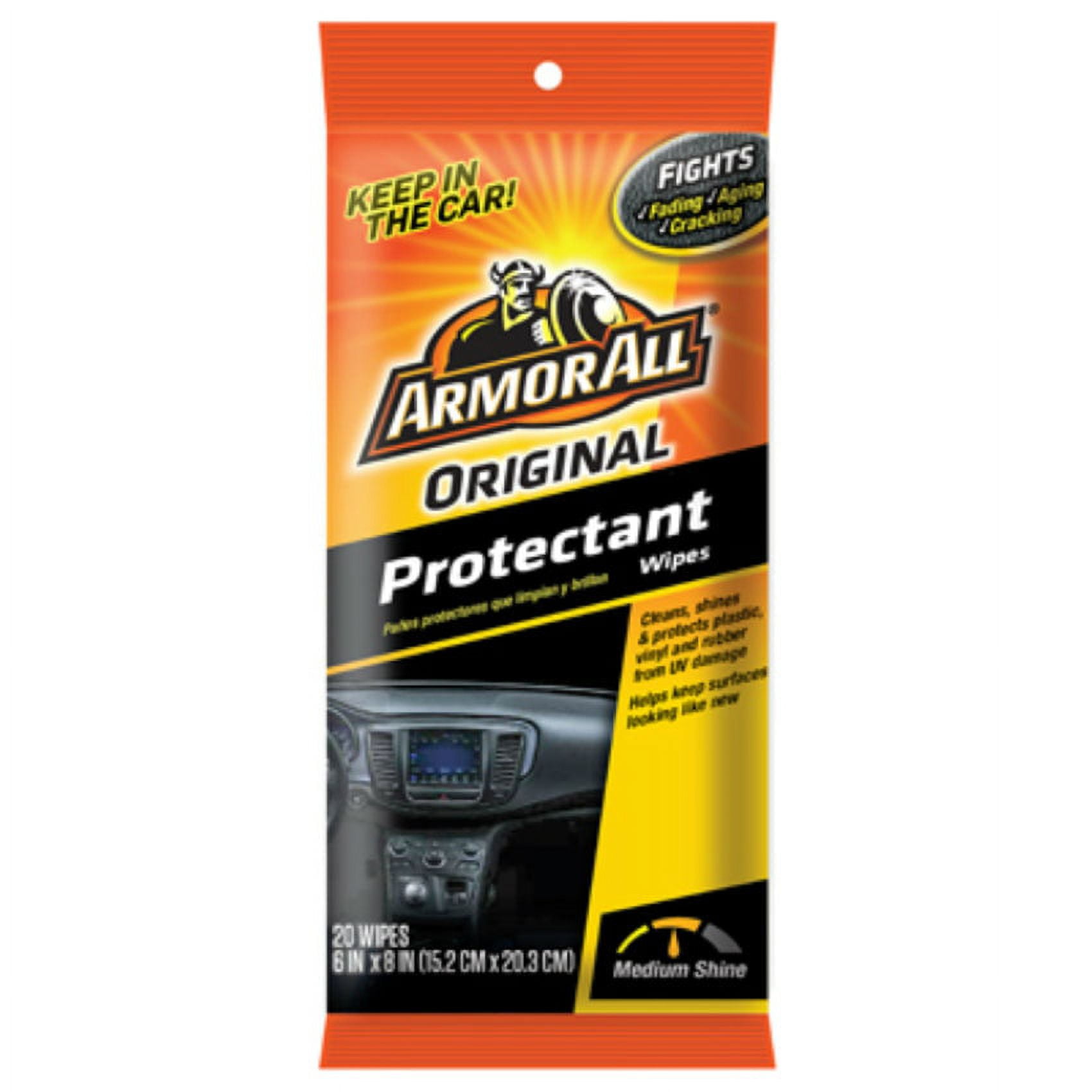 Armor All 18241 Original Protectant Wipes, 24 Count, Each - Walmart.com