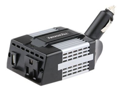 Armor All 75 Watt Power Inverter with AC and USB Port - Continuous ...