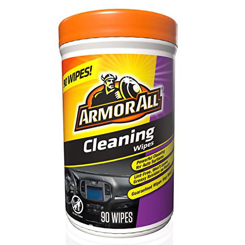 Armor All Car Cleaning Wipes, Wipes for Car Interior and Car Exterior ...