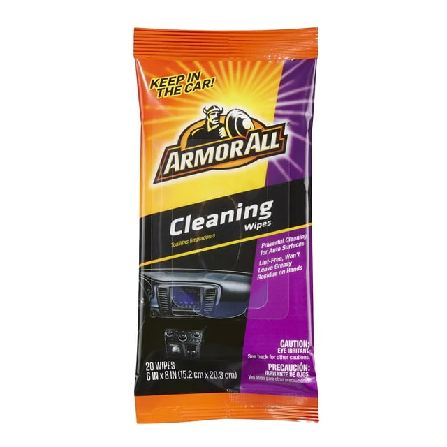 Armor All Cleaning Wipes Flat Pack (20 count) - Walmart.com