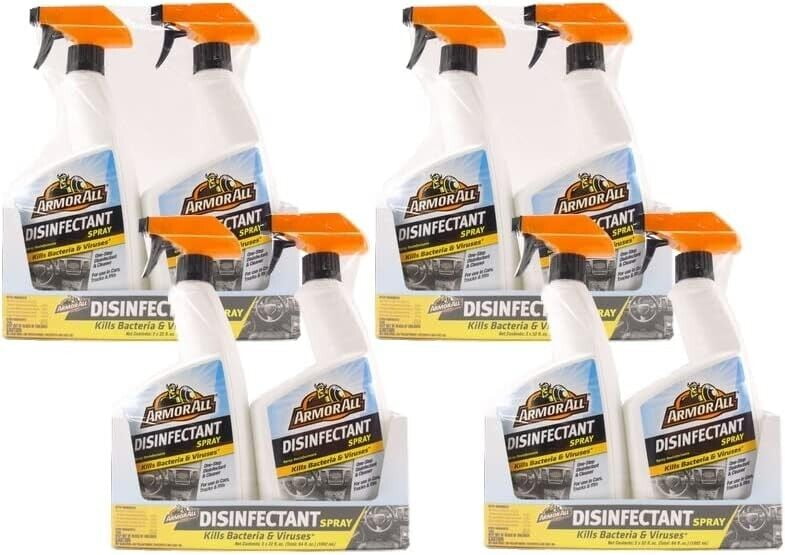 Armor All Disinfectant Spray General Cleaner Deodorizer Kills Bacteria ...