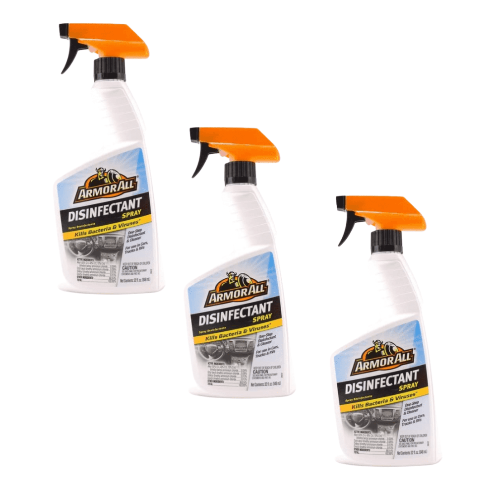 Armor All Car Interior Sanitizer Cleaner, Multi-Purpose Rapid Odor ...