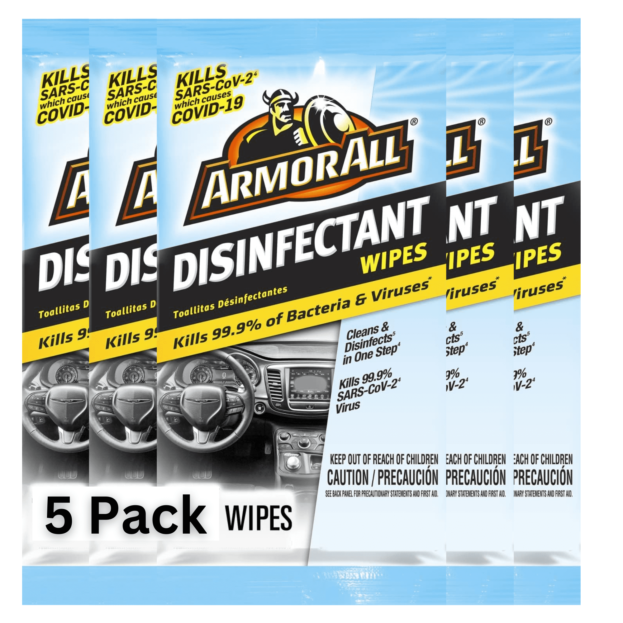 Armor All Disinfectant Wipes by Armor All, Disinfecting Car Cleaning ...