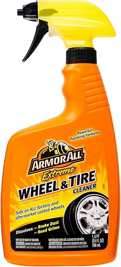 Armor All Extreme Wheel And Tire Cleaner Spray, 24 Oz, 2 Pack - Walmart.com