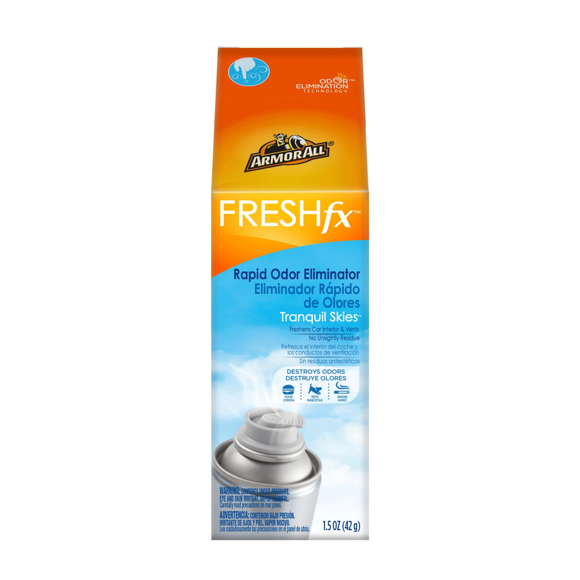 Armor All FRESH fx Rapid Odor Eliminator – Tranquil Skies Scent (1.5 ...