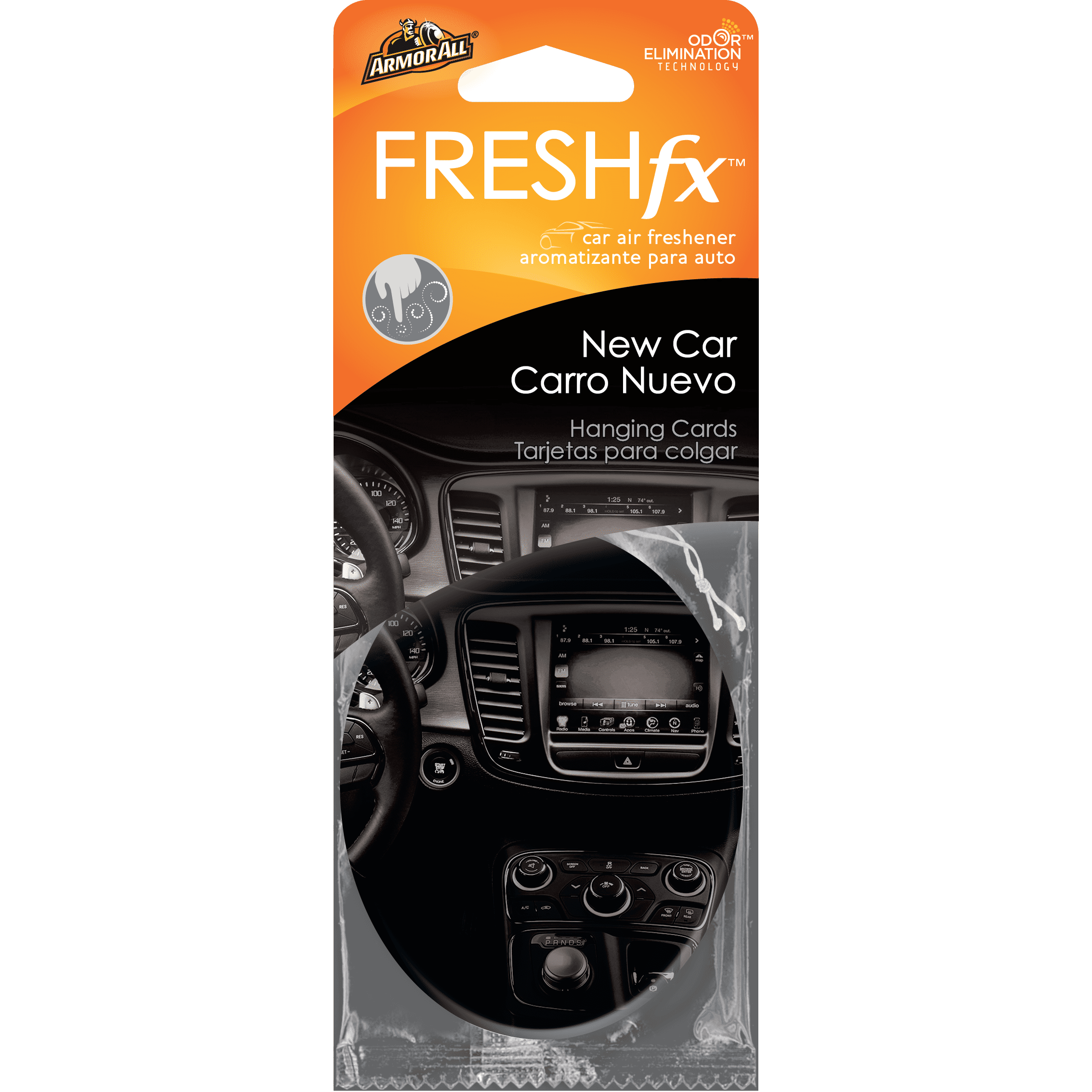 Armor All® FRESHfx? Car Air Freshener Hanging Card ? New Car (3 count ...