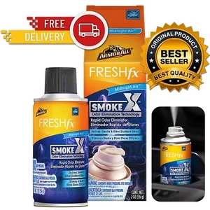 Armor All Fresh Fx Smoke X Rapid Odor Eliminator Midnight Air Scent (2 ...
