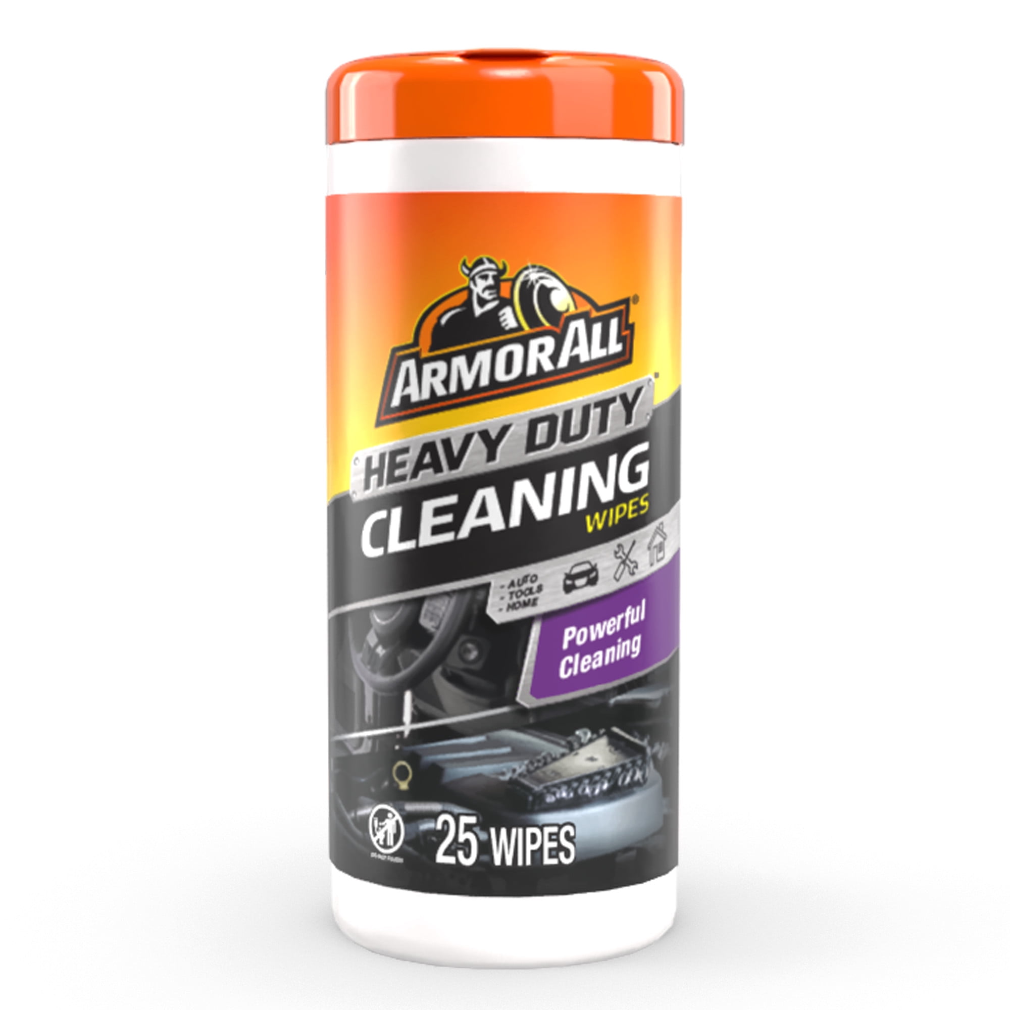 Armor All Heavy Duty Car Cleaning Wipes 25 Count for Auto Tools and ...