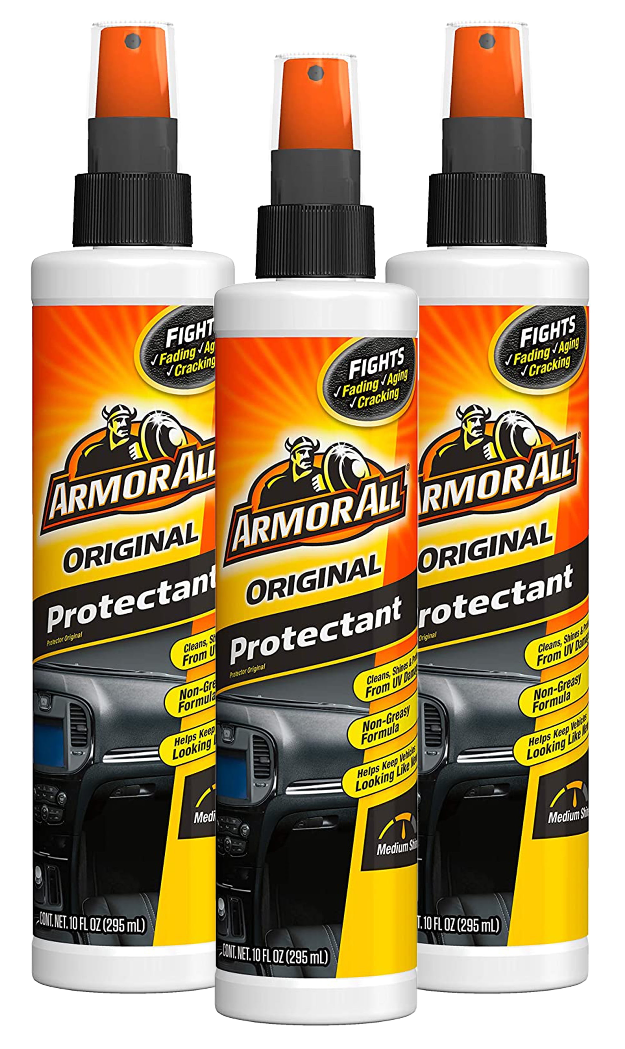 Armor All Interior Car Cleaner Spray Bottle, Protectant Cleaning for ...