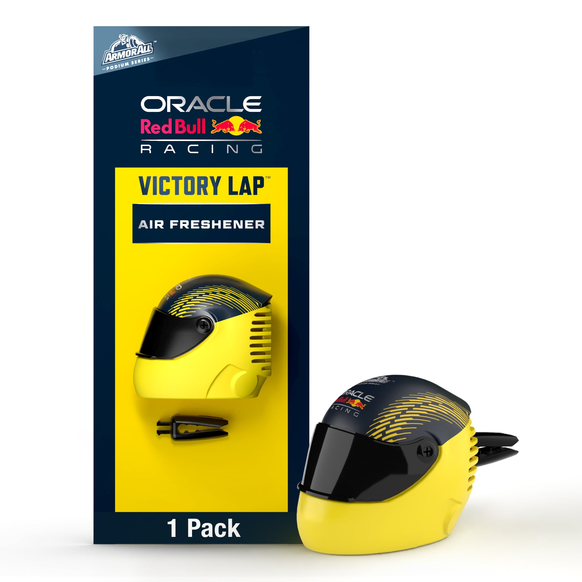 Armor All Podium Series Helmet Vent Clip Car Air Freshener, Victory Lap ...