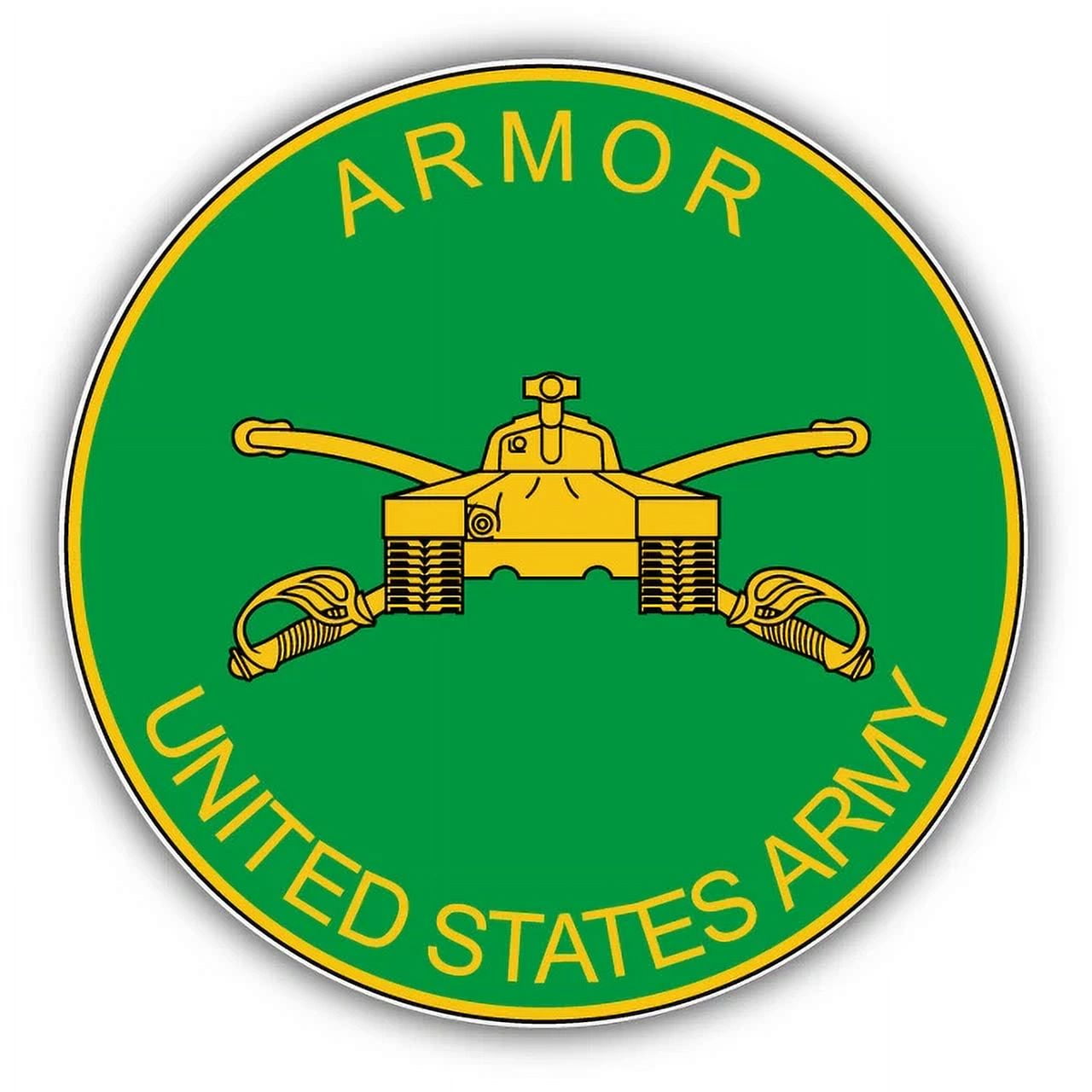 Armor Branch Plaque Sticker Phone Decal Water Bottle Stickers Car ...