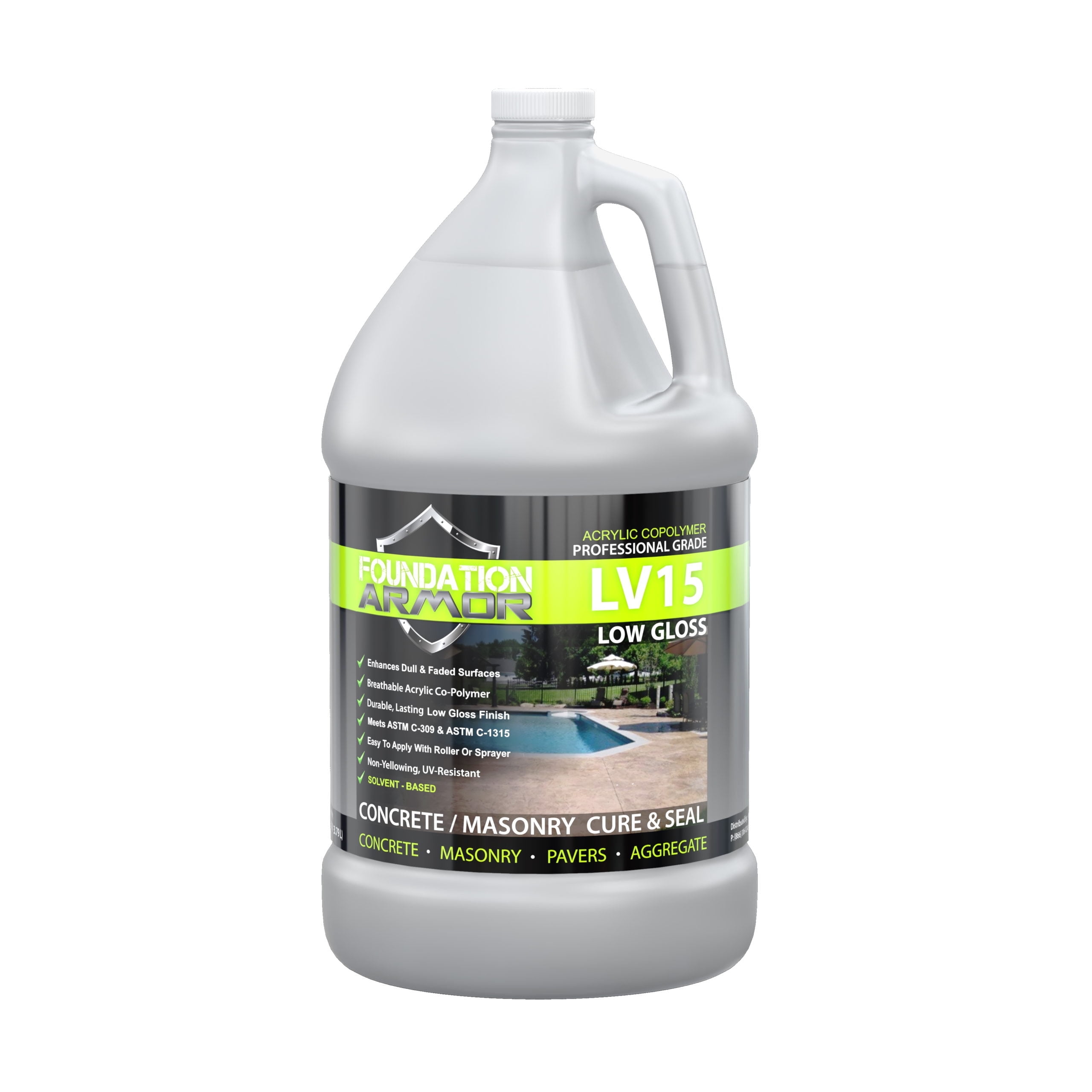 Armor LV15 SOLVENT-BASED LOW GLOSS WET LOOK ACRYLIC CURE AND SEAL FOR ...