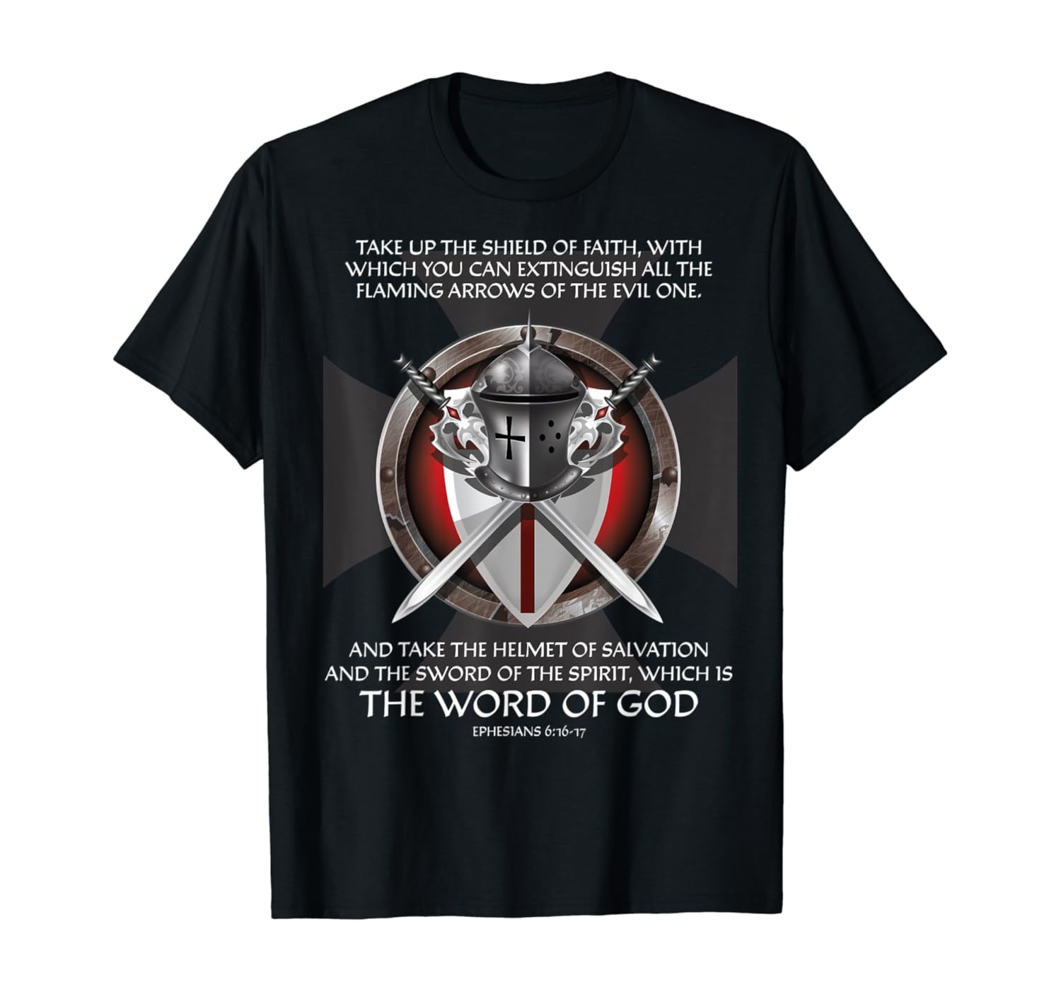Armor Of God Shirts Men Women Christian Bible Verse T-Shirt - Walmart.com