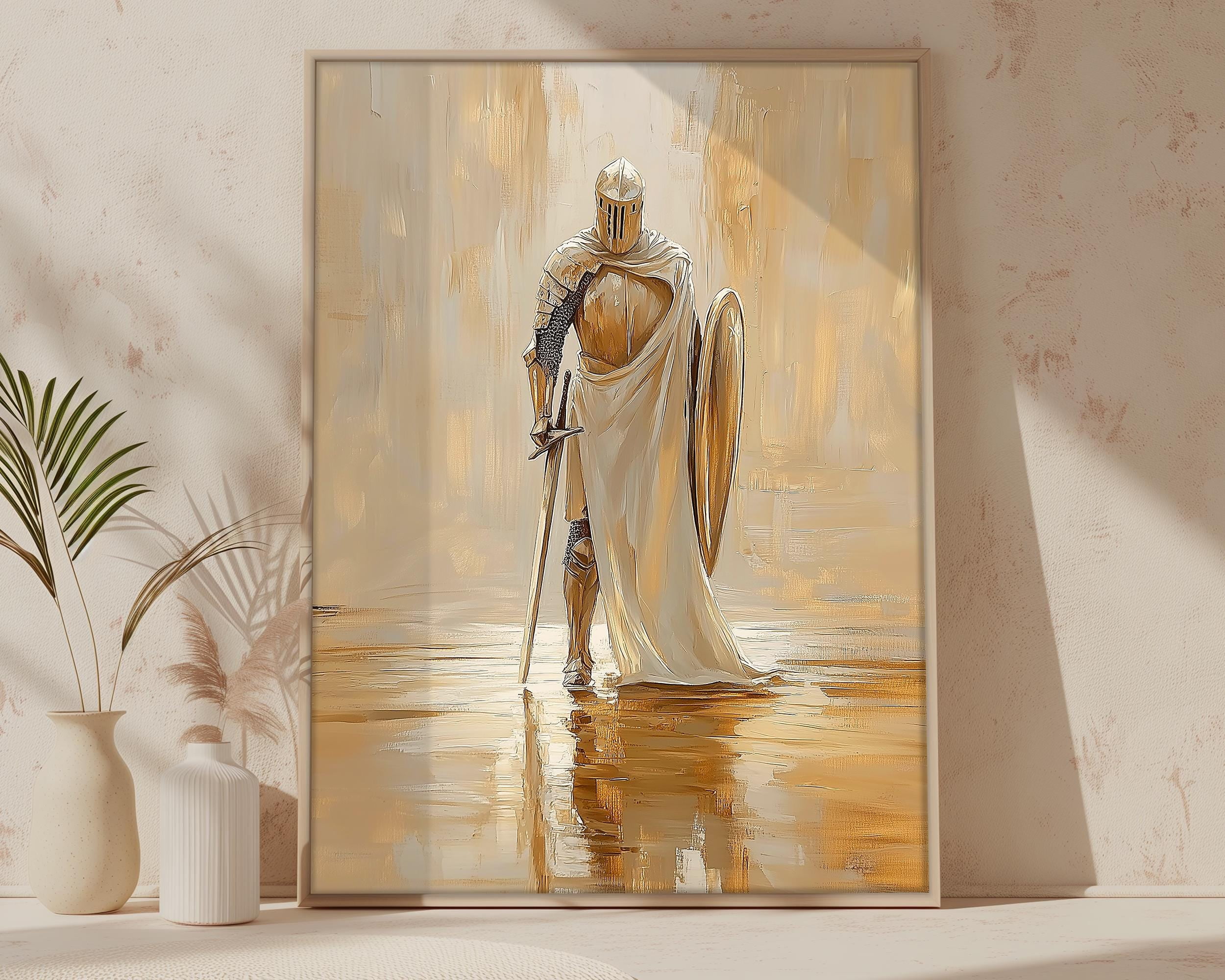 Armor Of God Wall Art , Jesus Christian Wall Art, Bible Modern ...