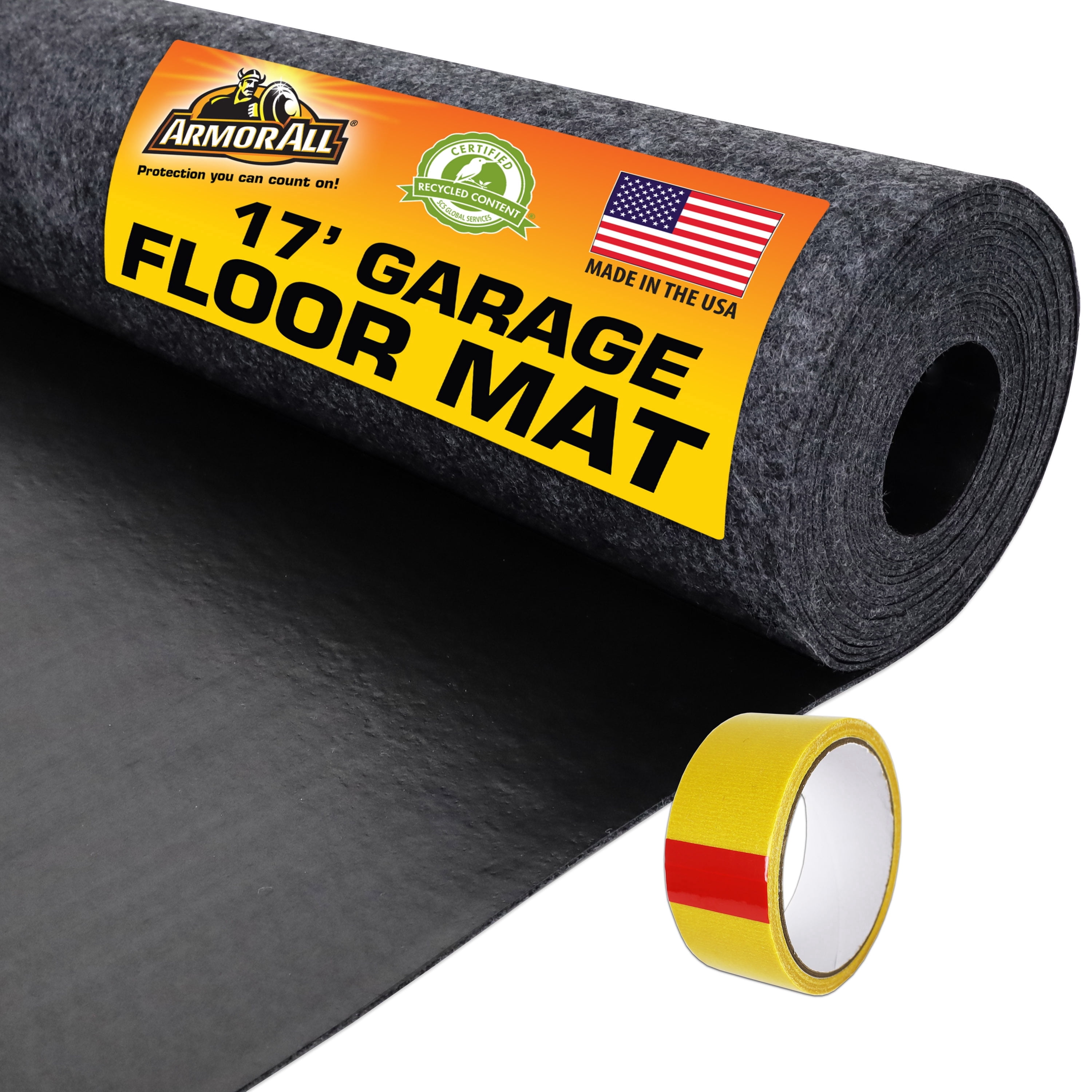 Armor All, Garage Floor Mat, 17'x7'4", Waterproof and Absorbent ...