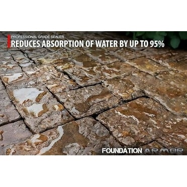 Armor WL550 Matte Wet Look Enhancer Sealer Concrete, Brick, Pavers ...