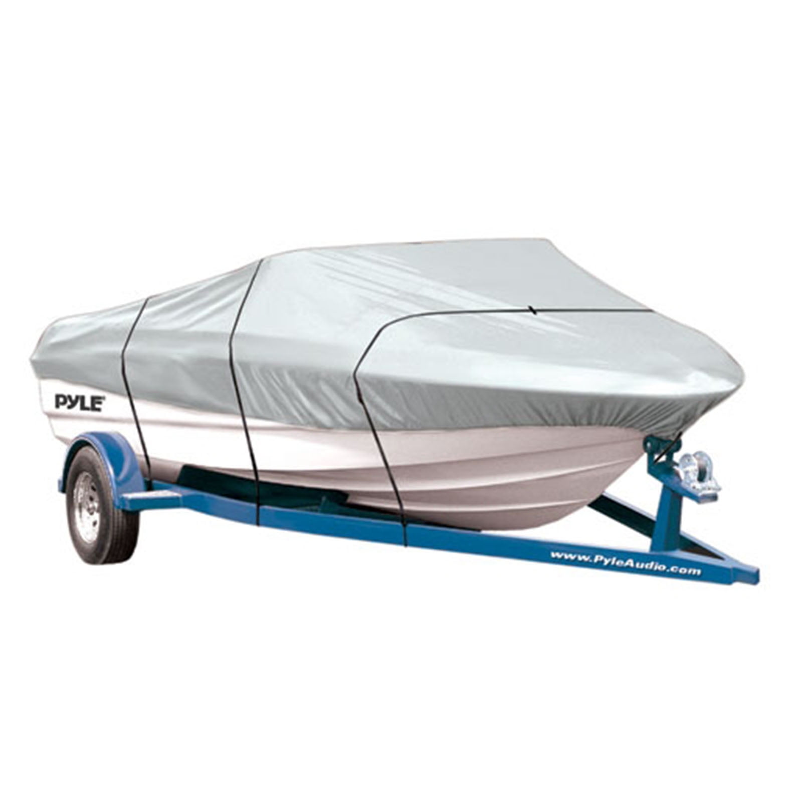 PYLE PCVTB110 - Armor Shield Boat Cover 12'-14'L Beam Width to 68'' V ...