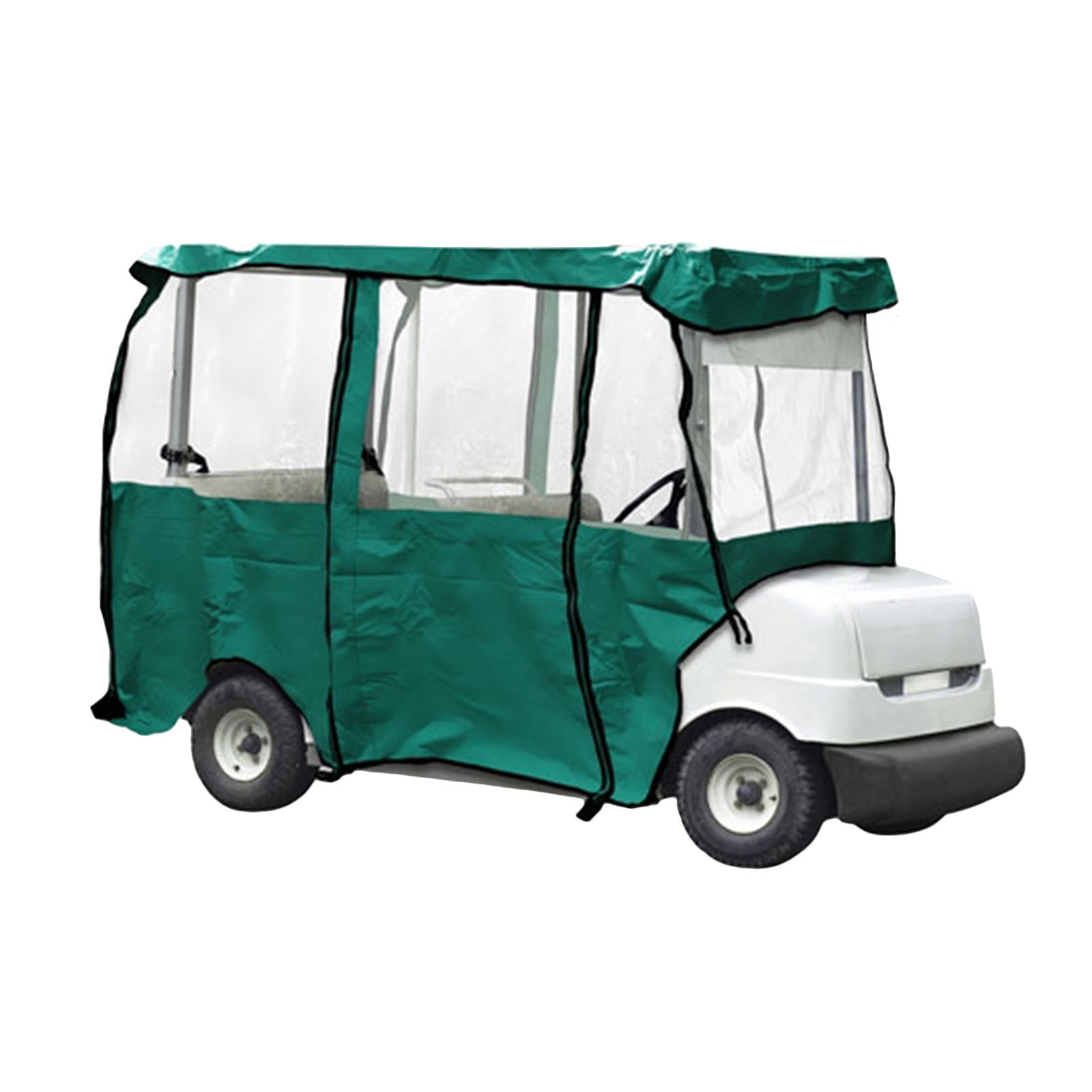 Armor Shield Deluxe 4 Sided Golf Cart Enclosure 4 Passenger, Fits Carts ...