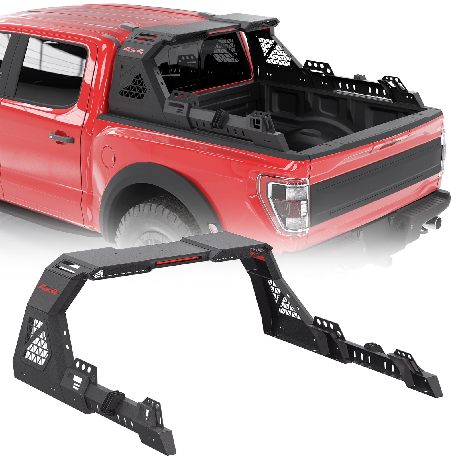 Armor Style Adjustable Chase Rack Roll Bar,Universal Heavy Duty Truck ...
