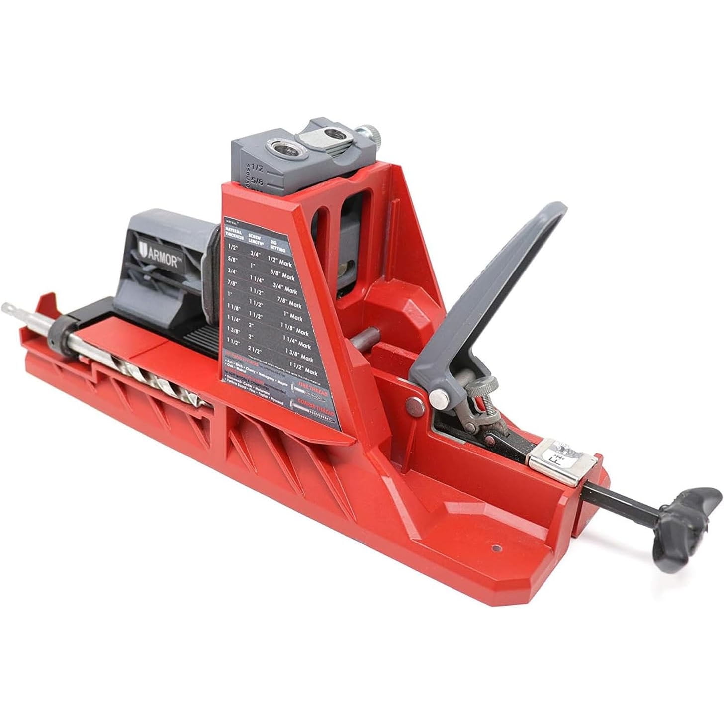 Armor Tool APJ1400 Auto-Jig Pocket Hole System - Walmart.com