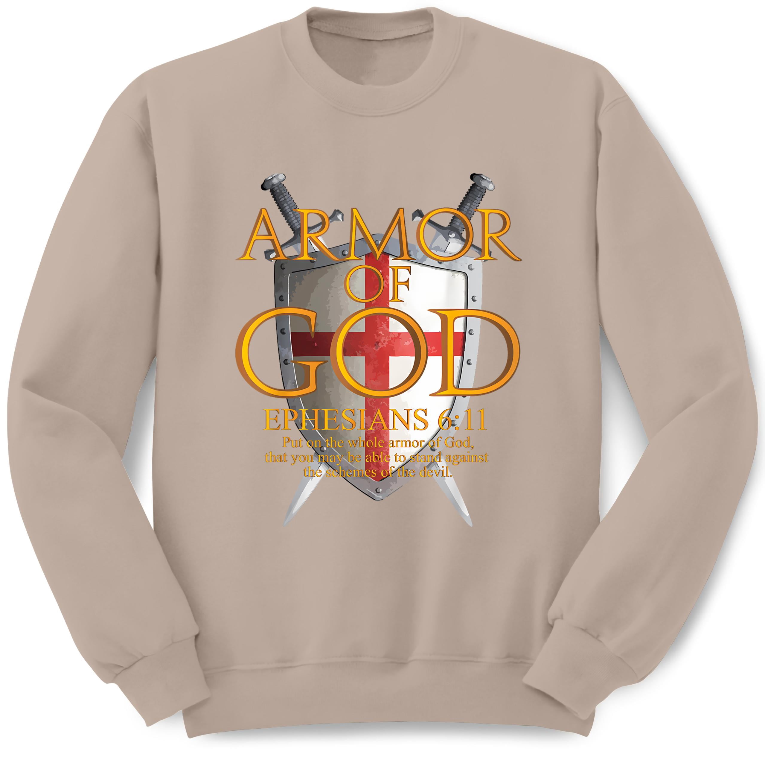 Armor of Faith Bible Verse Religious Christian Shirt - Walmart.com
