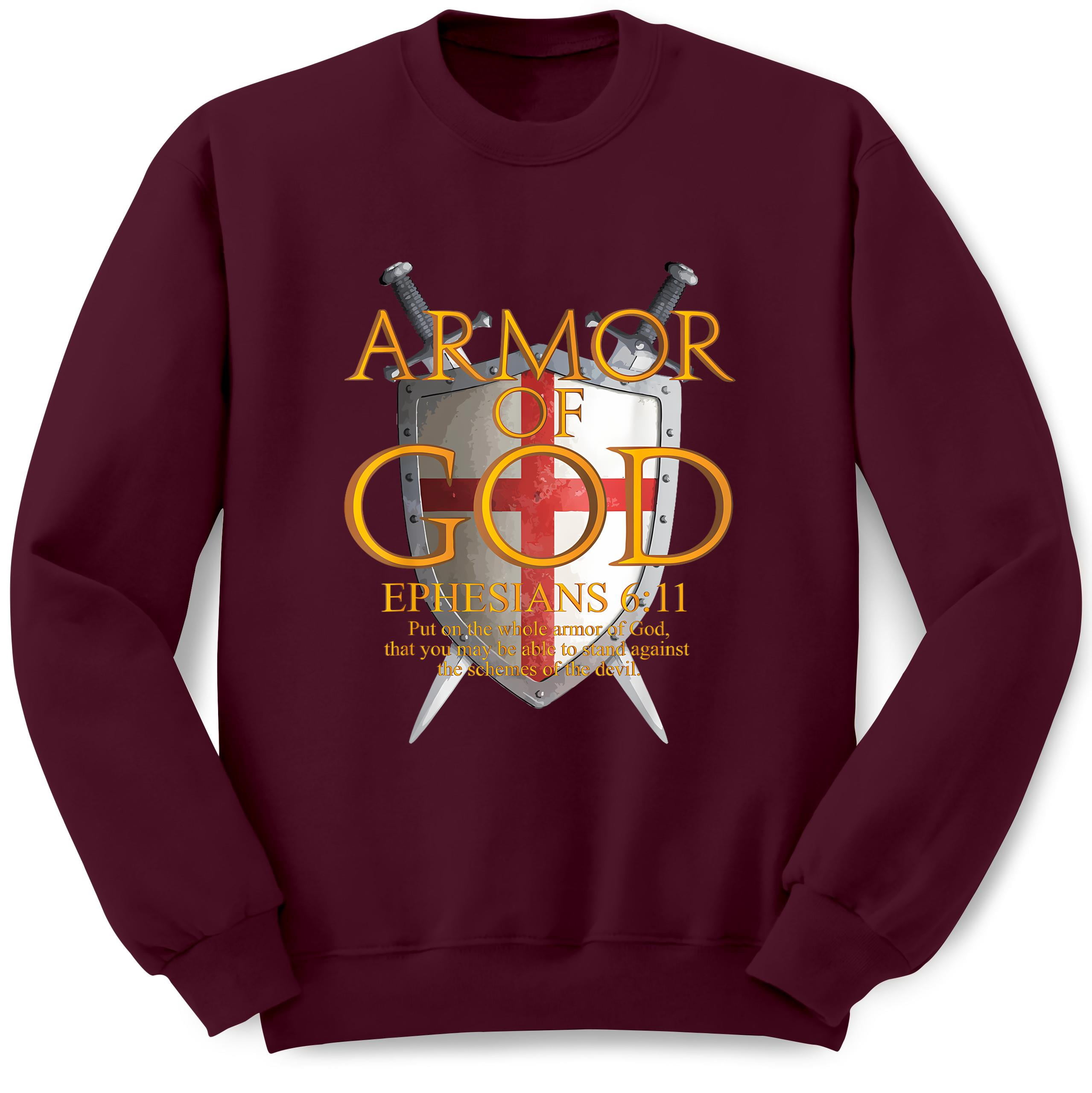 Armor of Faith Bible Verse Religious Christian Shirt - Walmart.com