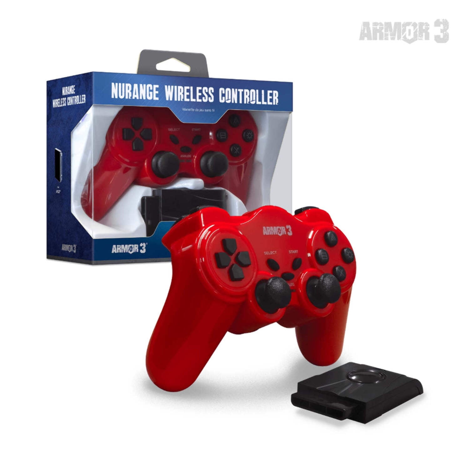 Armor3 “NuRange" Wireless Game ControllerFor: PS2 - Walmart.com