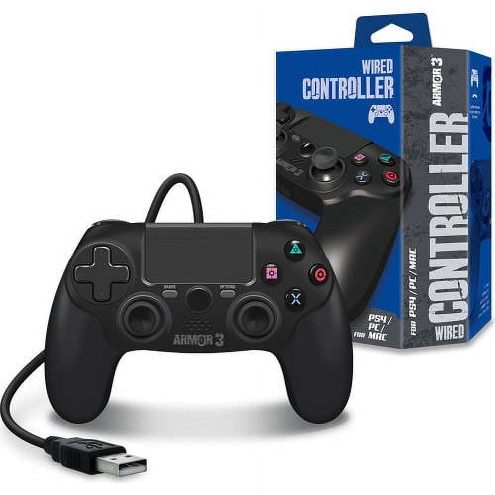 Armor3 PS4 PC Wired Controller - Walmart.com