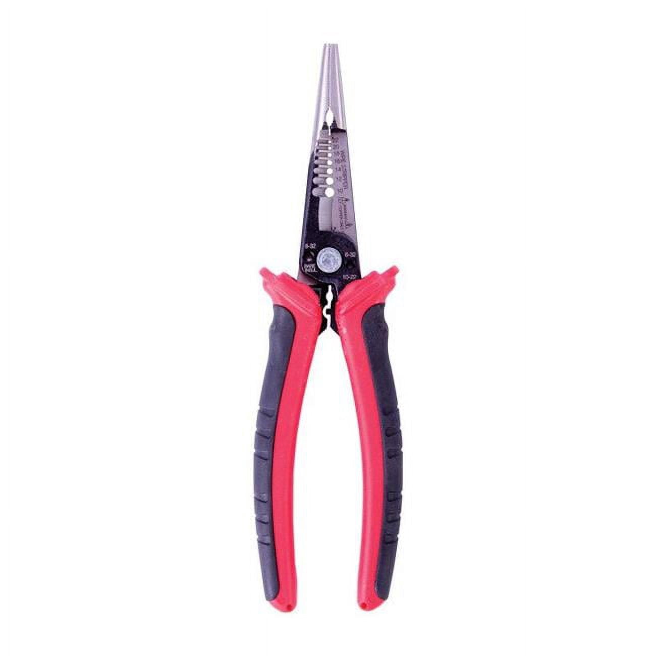 ArmorEDGE Long Nose Wire Strippers with Straight Handle - Walmart.com