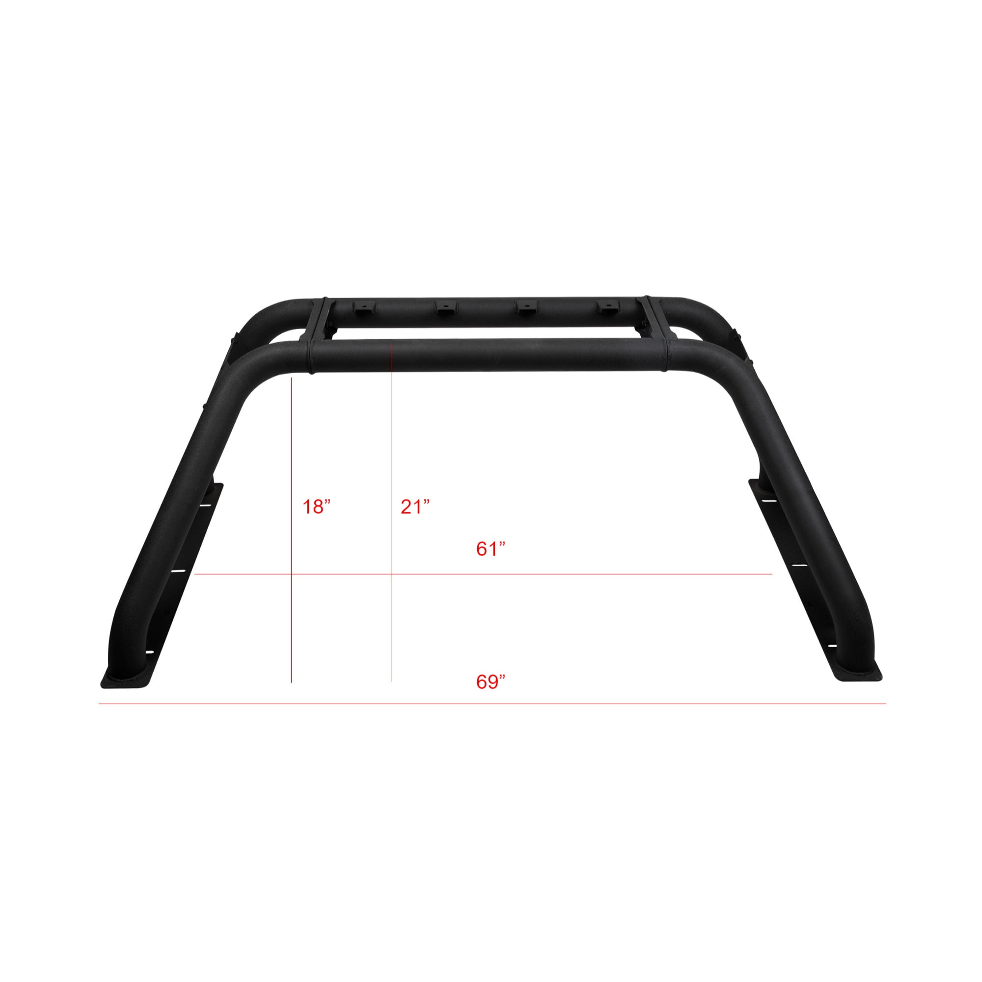 FULL SIZE TRUCK (EX 0918 RAM/F250/F350) CHASE RACK TEXTURE BLACK ...