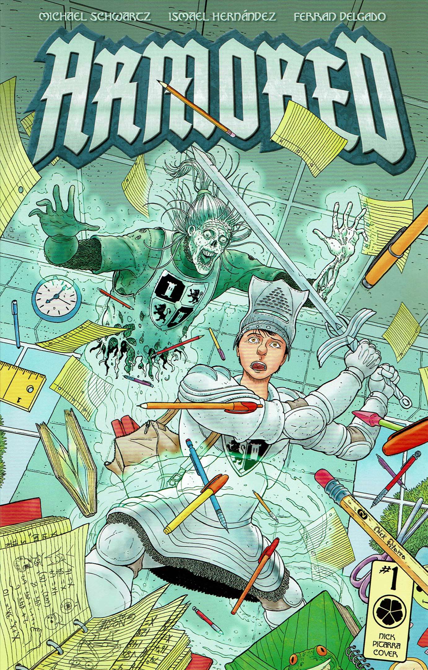 Armored #1A VF ; Clover Comic Book - Walmart.com