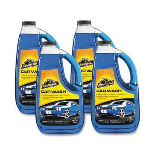 Armored Autogroup Armor All, Car Wash Concentrate, 64 Oz Bottle, 4PK ...
