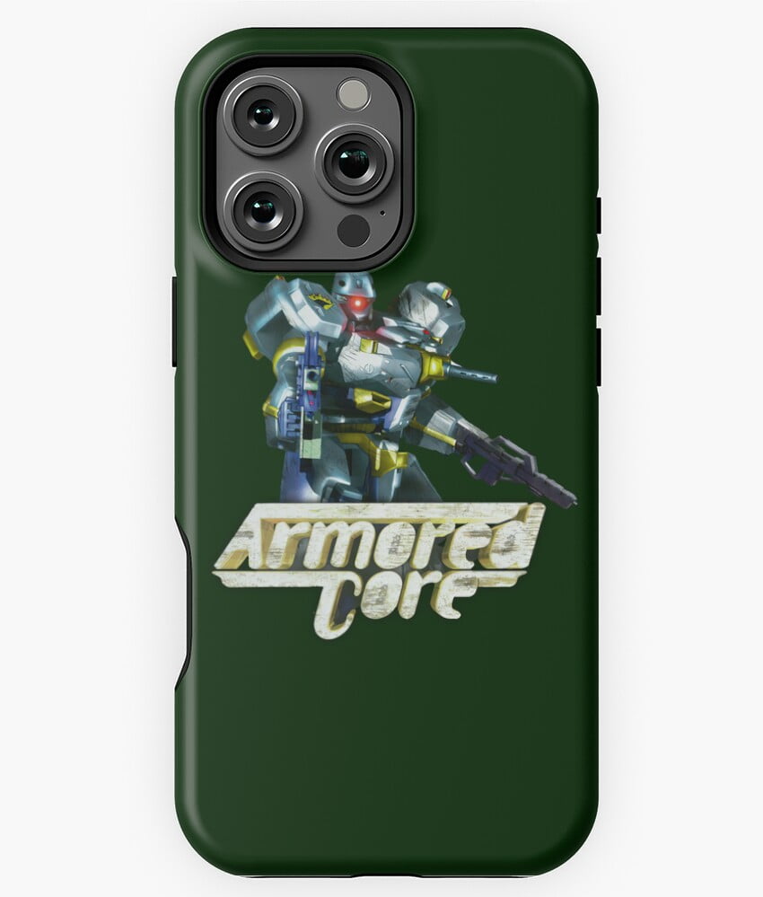 Armored Core 1 PS1 Cover Video Game Phone Case for iPhone 16 15 14 13 ...