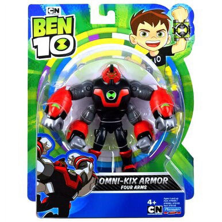 Ben 10 Omni-Kix Armor Four Arms Action Figure - Walmart.com