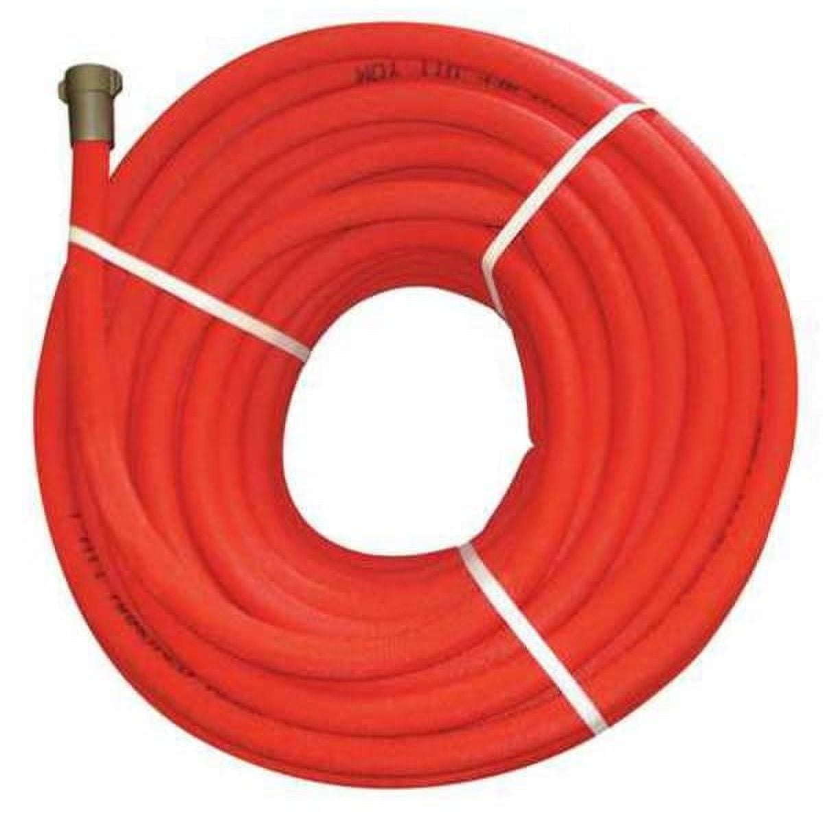Armored Reel Fire Hose,100 ft,Red,Polyester G541ARMRE100F - Walmart.com