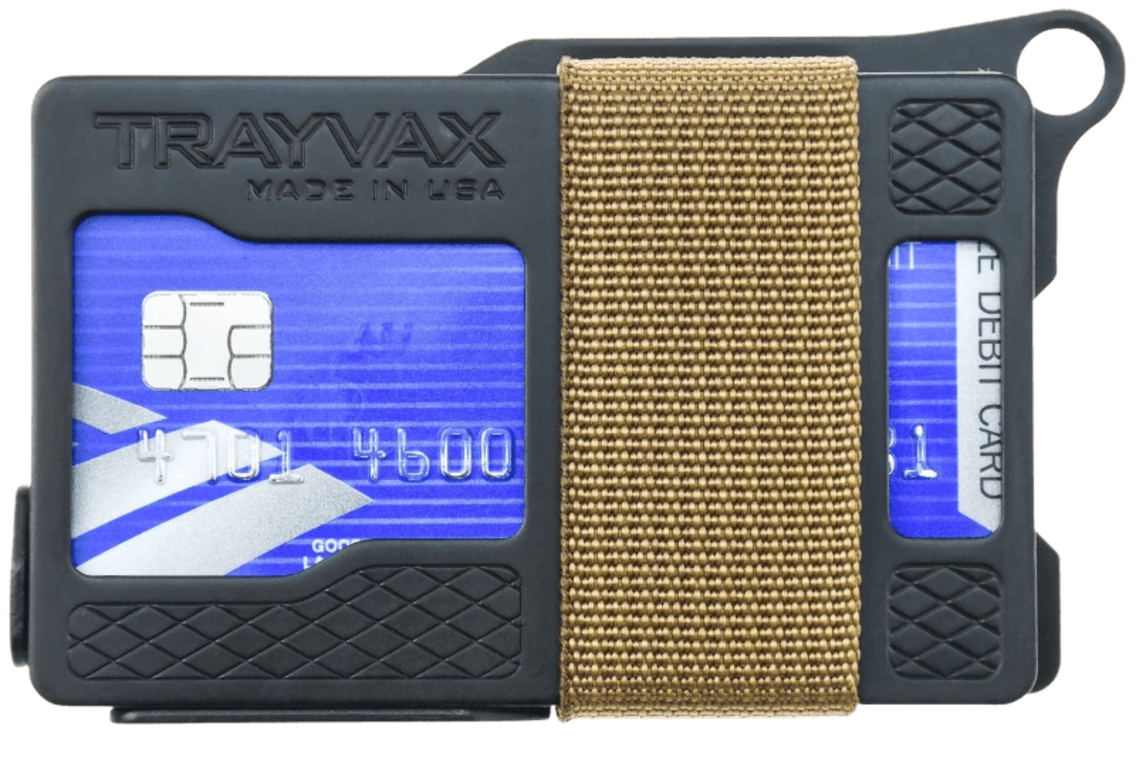 Trayvax Armored Summit Wallet, RFID Front Pocket Metal Credit Card ...