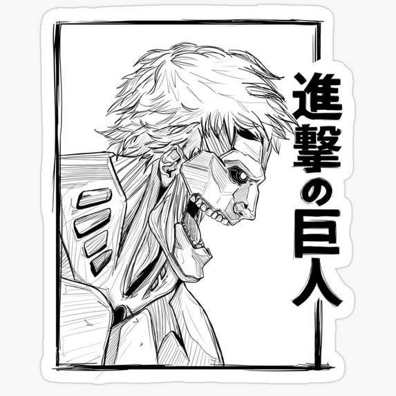 Armored - Titan Sticker Phone Decal Water Bottle Stickers Car Decals ...