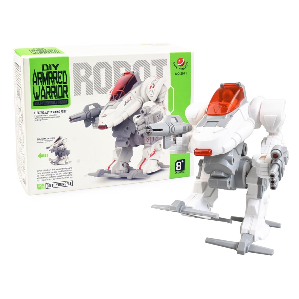 Armored Warrior Electric Walking Robot Self-Assembly - Walmart.com