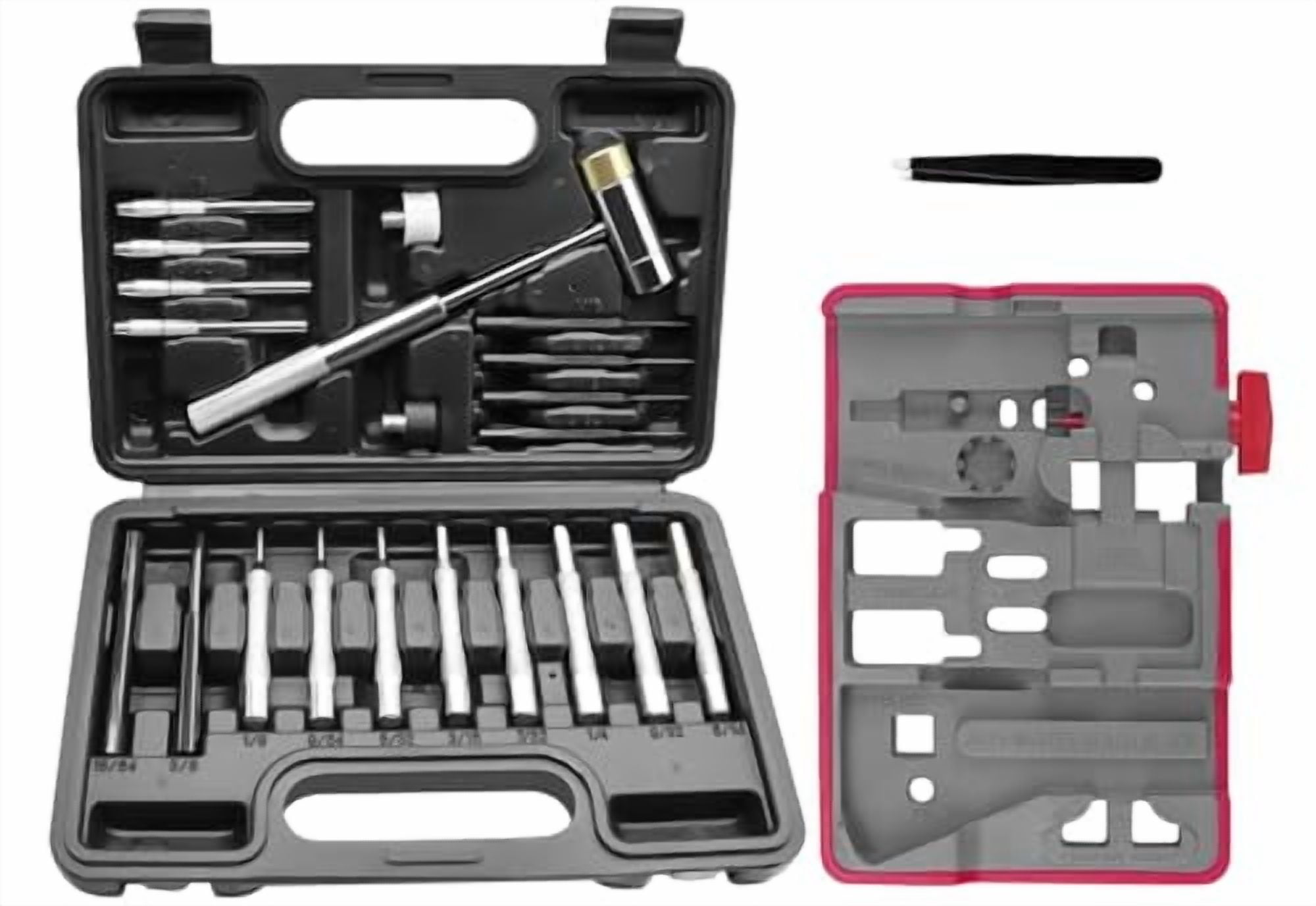 Armorers Bench Block Non-Slip Universal Gun Block & Professional Pin ...